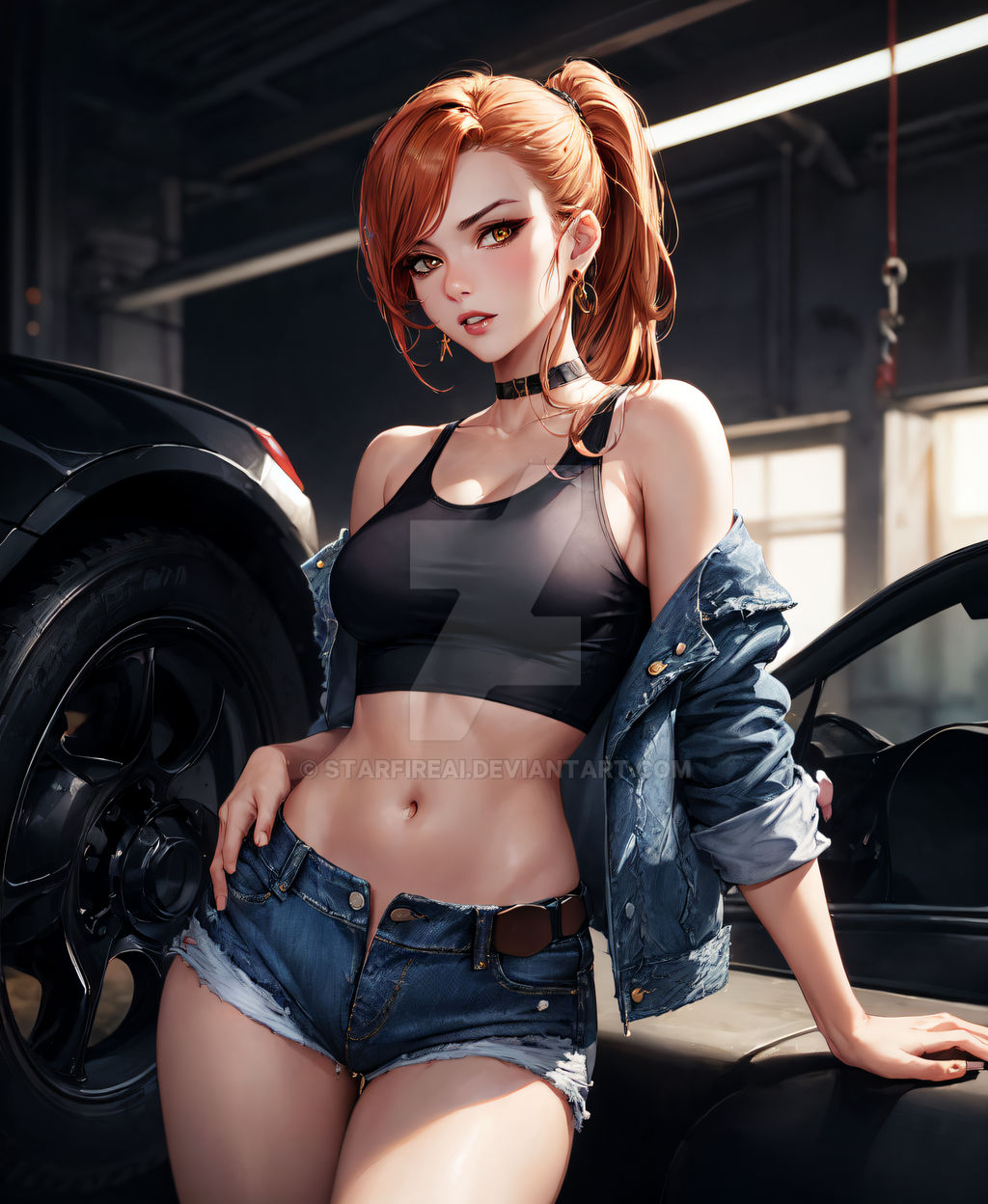 Oc Kimberly On Their Work By Starfireai On Deviantart