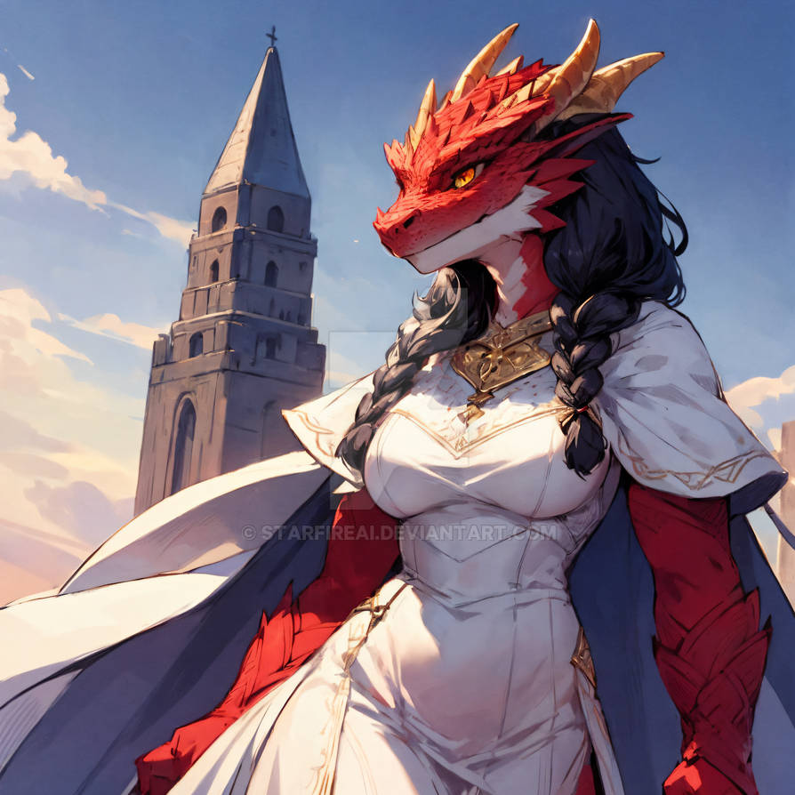 Oc Myathtel Dragonborn Cleric By Starfireai On Deviantart
