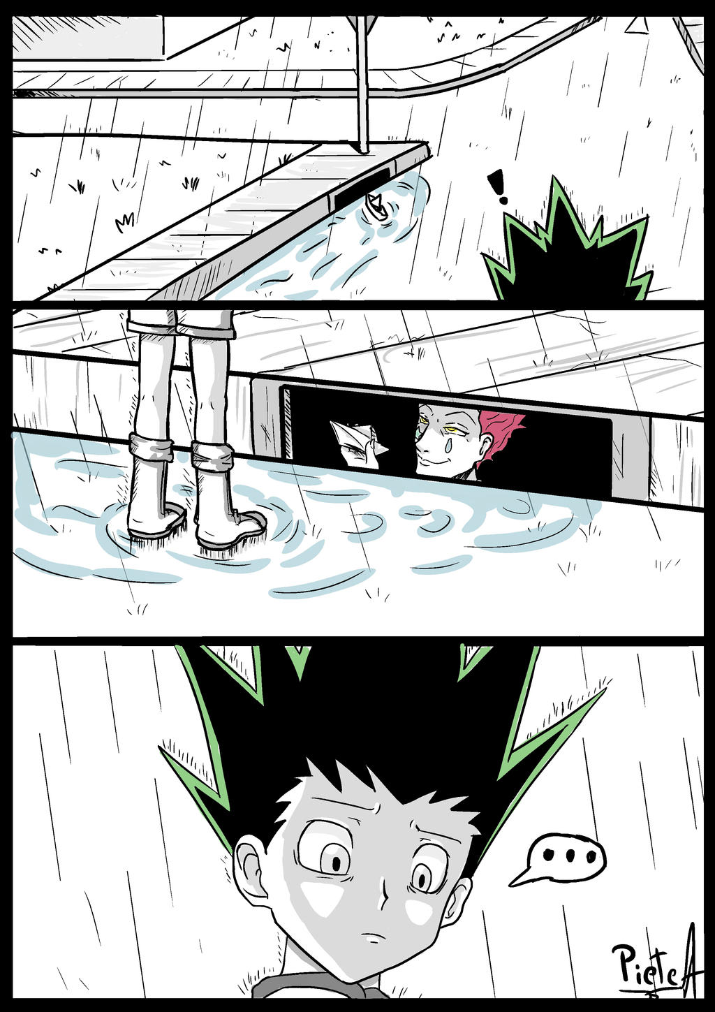 Gon E Hisoka By Pietro Art On Deviantart