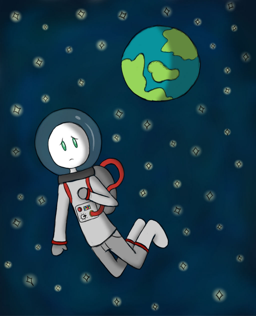Melancholy Astronautic Man by circle-in-the-stream on DeviantArt Melancholy Astronautic Man by circle-in-the-stream on DeviantArt