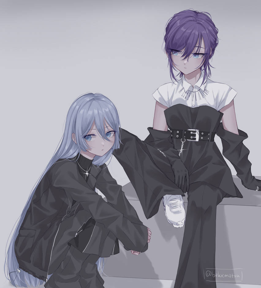 Kanade And Mafuyu By Bakxmatsu On Deviantart