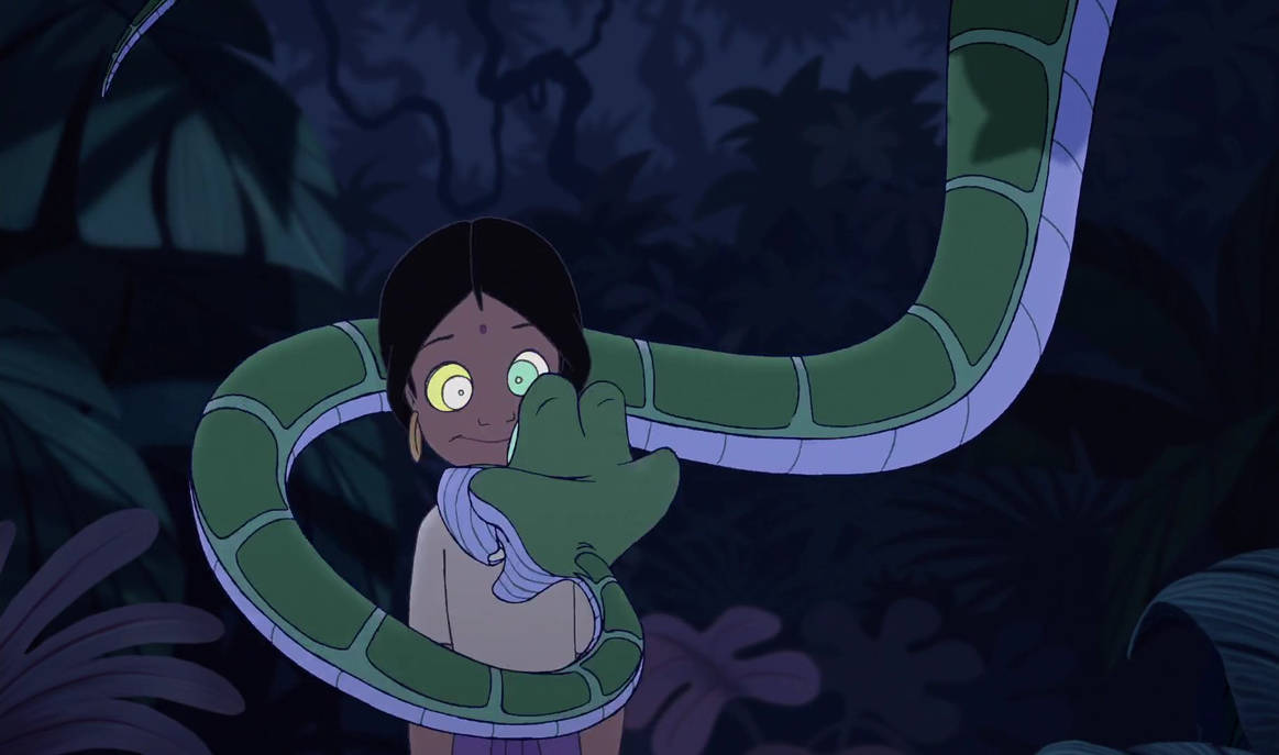 Kaa And Shanti Encounter 65 By Littlered11 On Deviantart