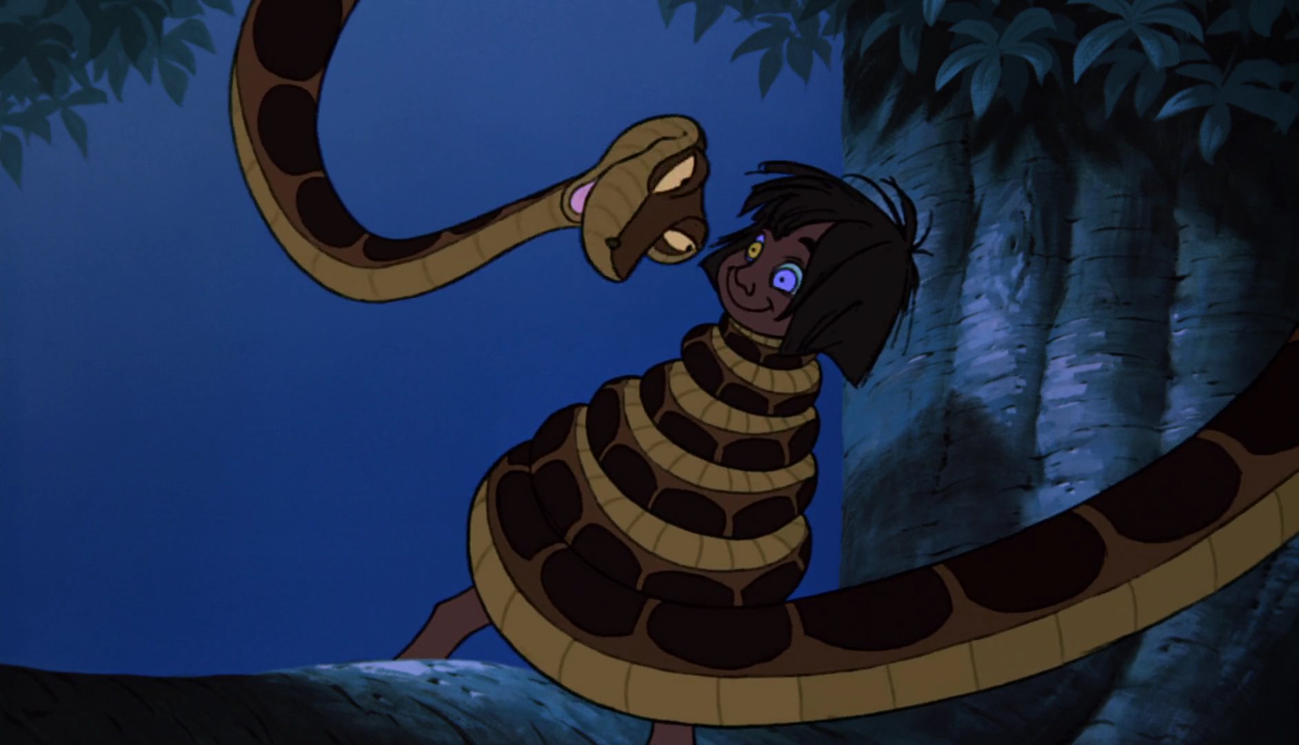 Kaa And Mowgli First Encounter 161 By Littlered11 On Deviantart