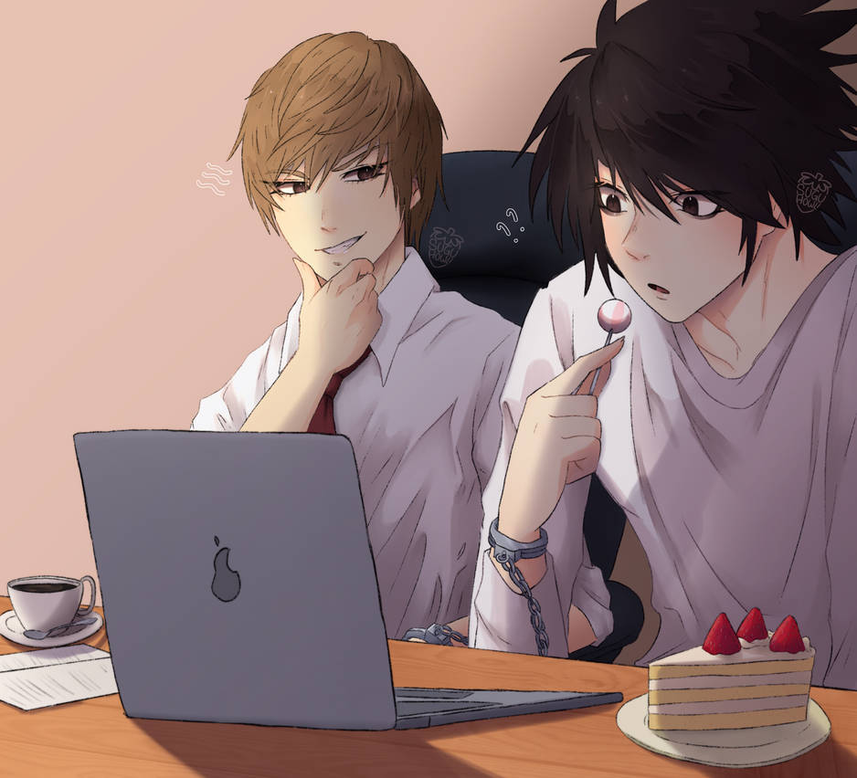 L Lawliet And Light Yagami By Suguhowl On Deviantart