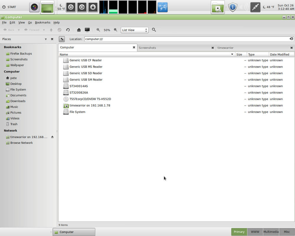Linuxmint 16 Mate Caja File Manager By Paradigm Shifting On Deviantart