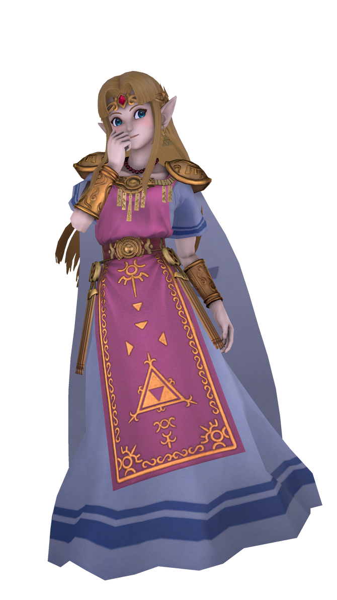 Sfm Ssbu Zelda Render By Hiccelsa1954 On Deviantart