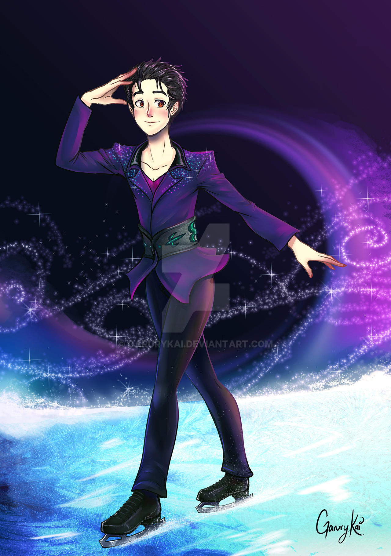 Yuuri Yuri On Ice By Garurykai On Deviantart