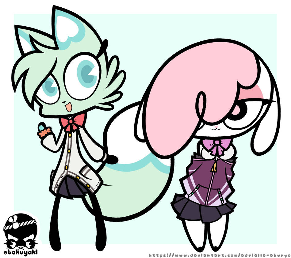 Slushi And Cofi By Adrielle Akuryo On Deviantart