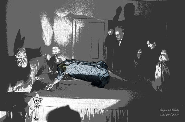 The Exorcist She's Floating by ryanoreilly on DeviantArt