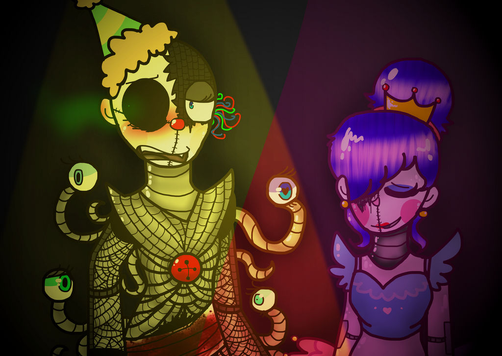 Redraw Ballora X Ennard By Pyrojackalope On Deviantart
