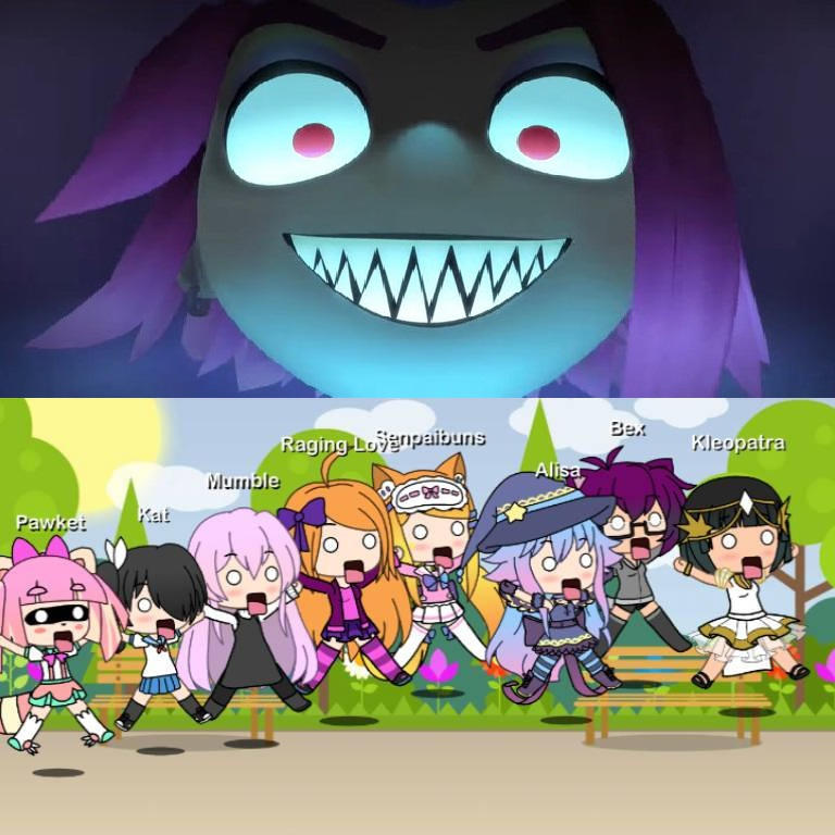 Gacha Girls Scared Of Celestine By Chin111 On Deviantart