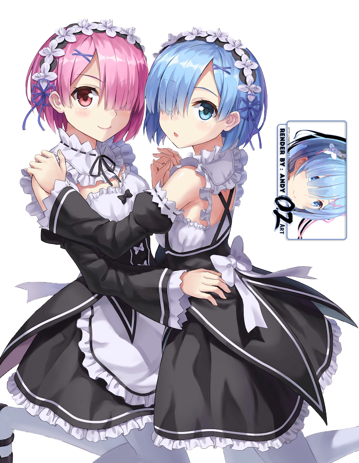 Render Rem Ram By Andyyaboku On Deviantart
