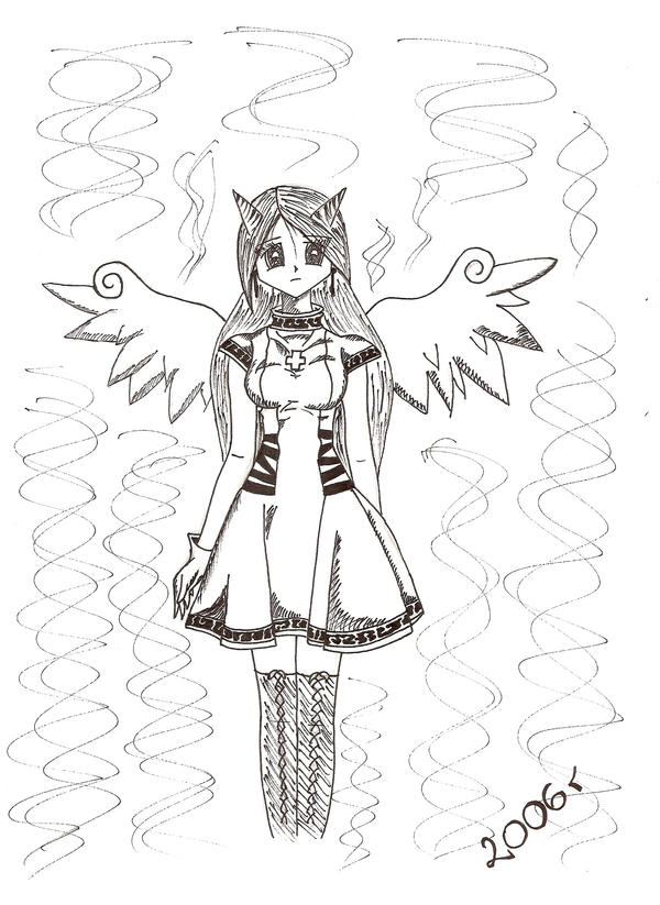 Sad fantasy girl by dragonea89 on DeviantArt