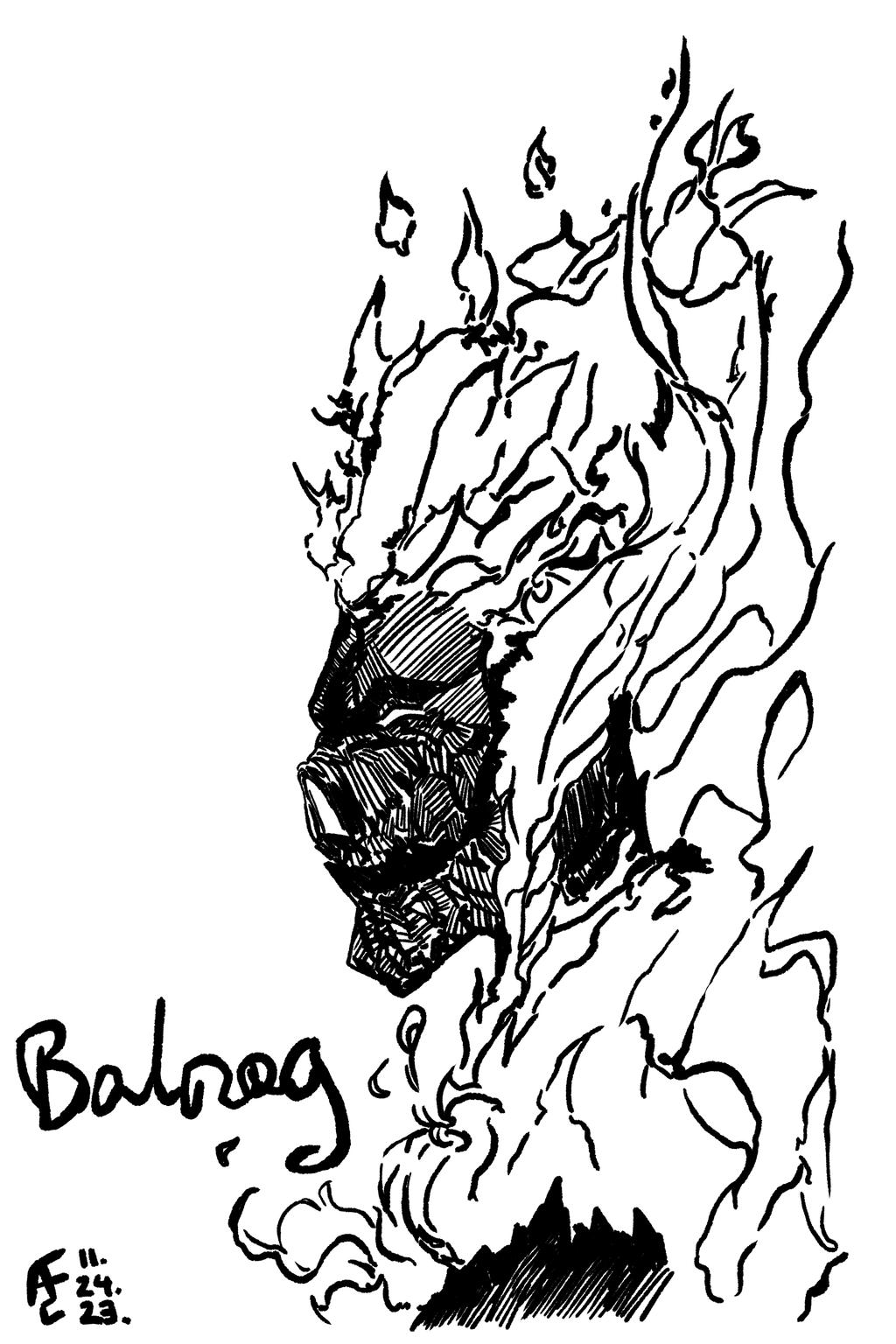 Balrog By Afthedrain On Deviantart