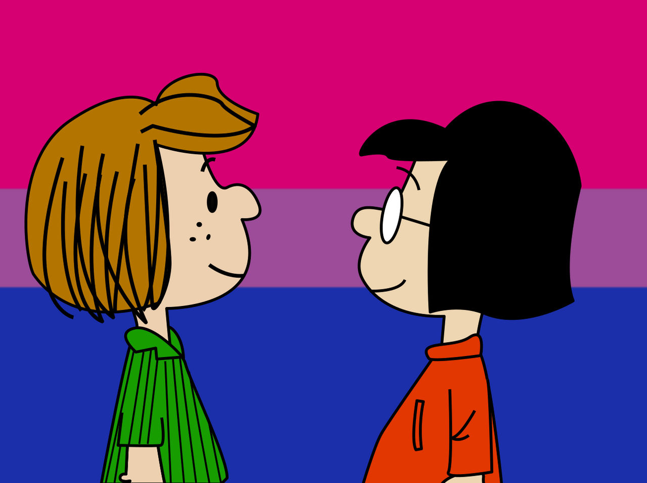 Peppermint Patty And Marcie Bi By Prawncrack3r5 On Deviantart