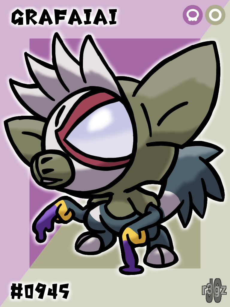 0945 - Grafaiai (Shiny) by JCr3gz on DeviantArt 0945 - Grafaiai (Shiny) by JCr3gz on DeviantArt