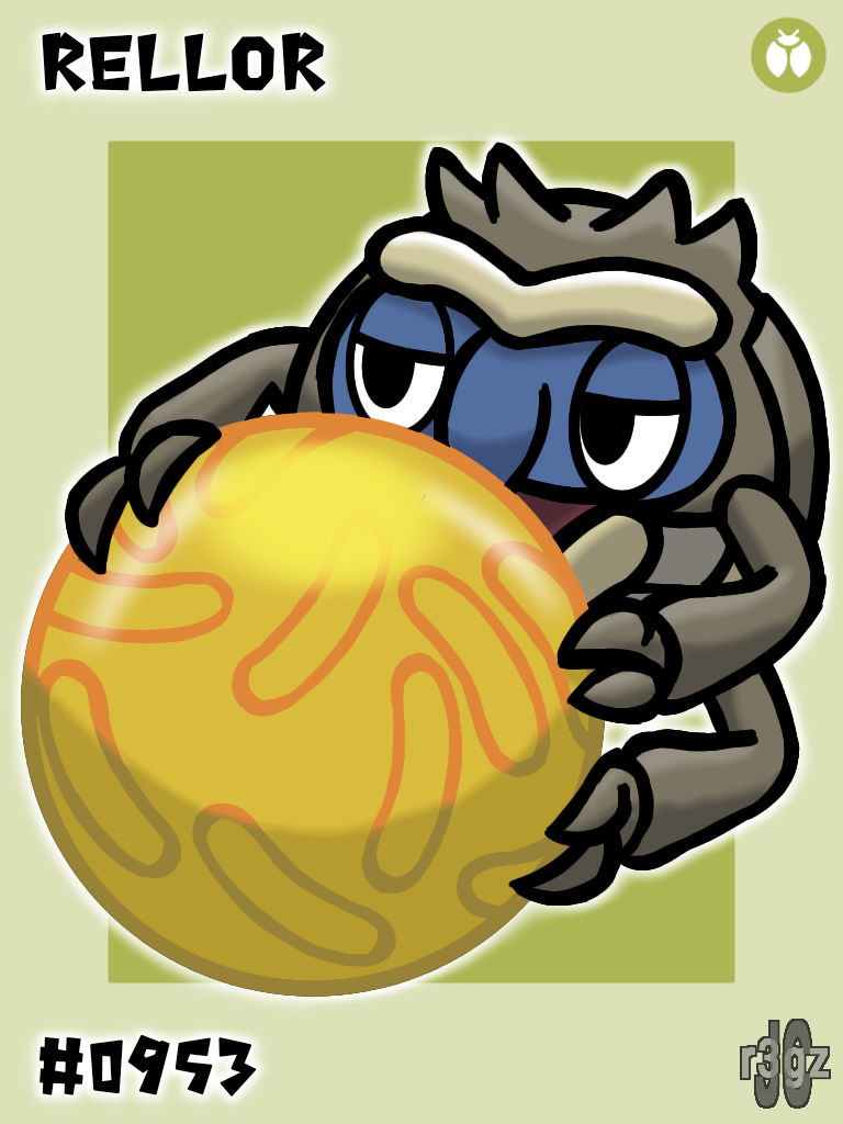 #0953 - Rellor (Shiny) by JCr3gz on DeviantArt #0953 - Rellor (Shiny) by JCr3gz on DeviantArt