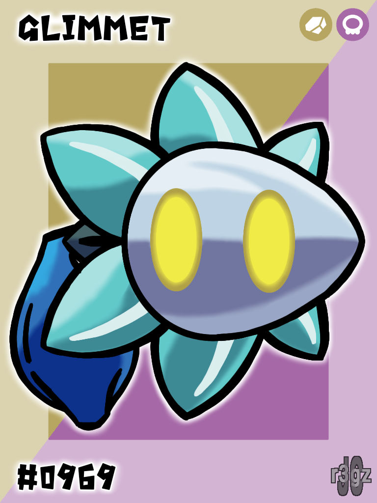 0969 - Glimmet (Shiny) by JCr3gz on DeviantArt 0969 - Glimmet (Shiny) by JCr3gz on DeviantArt