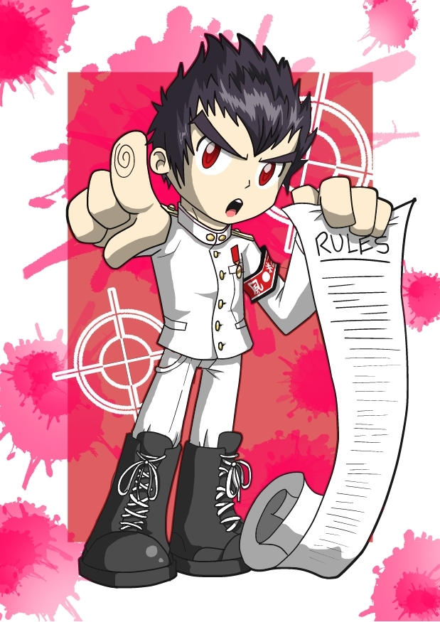 A Dangan A Day The Moral Compass By Jammyscribbler On Deviantart