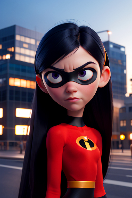 Violet Parr The Incredibles By Rafai33 On Deviantart