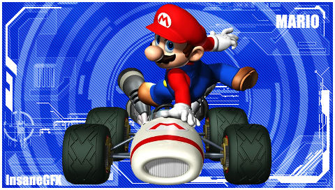 Mario on the PSP WALLPAPER by InsaneGFX187 on DeviantArt