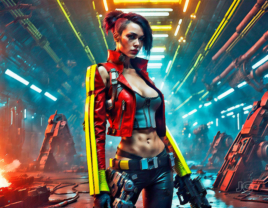 Cyberpunk Girls By Artographybyjames On Deviantart