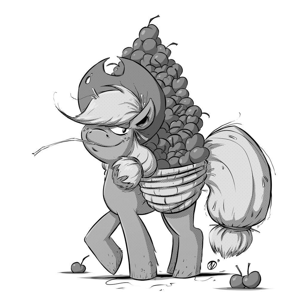 Mlp Applejack By Nekr0ns On Deviantart