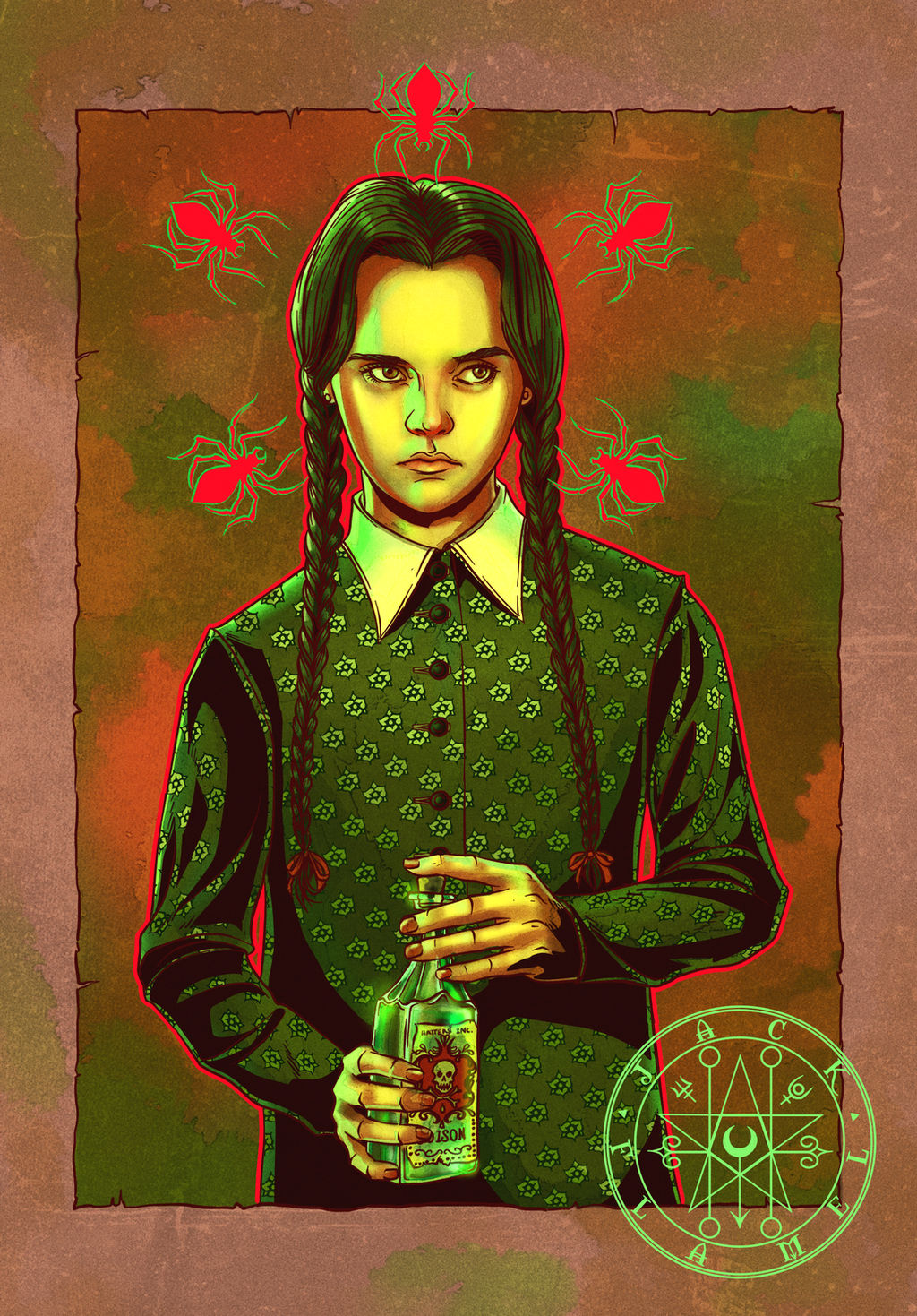 Wednesday Addams By Fausto Giurescu On Deviantart