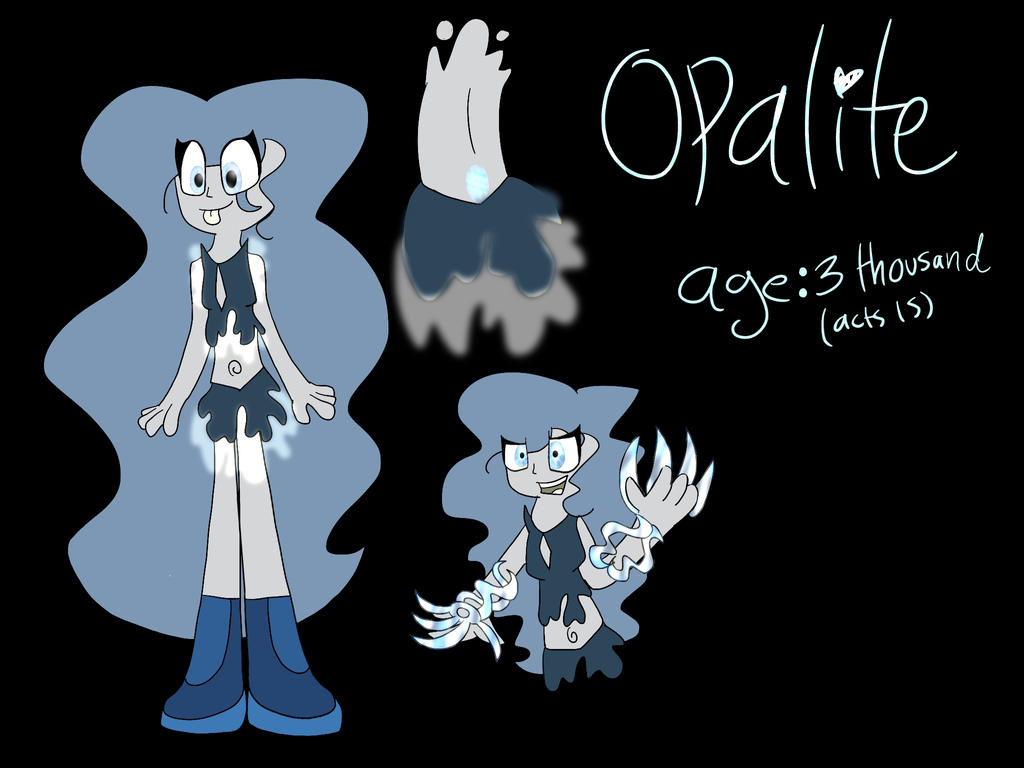 Opalite ref (Steven universe fan character) by FrozenStudios on DeviantArt Opalite ref (Steven universe fan character) by FrozenStudios on DeviantArt
