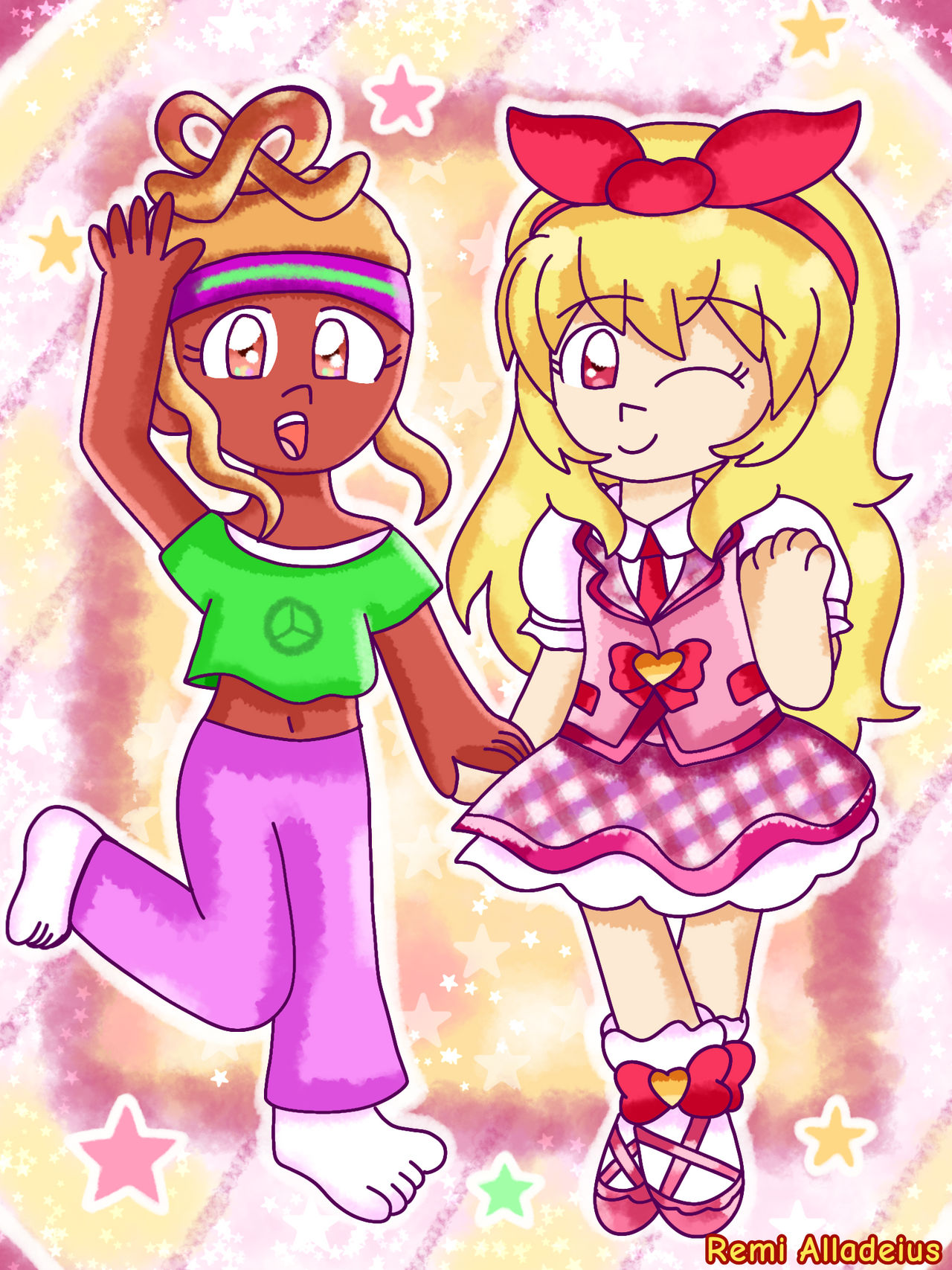 R Smiling Star Friends By Eilige On Deviantart
