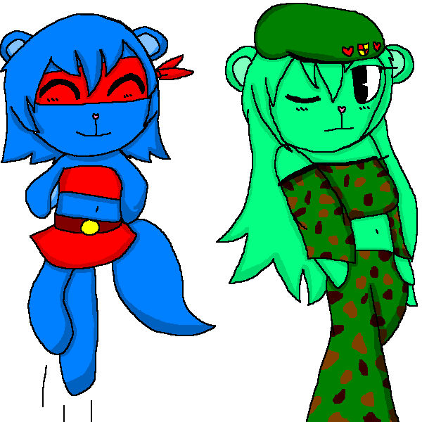 Happy tree girl 2 by Lumitikal on DeviantArt