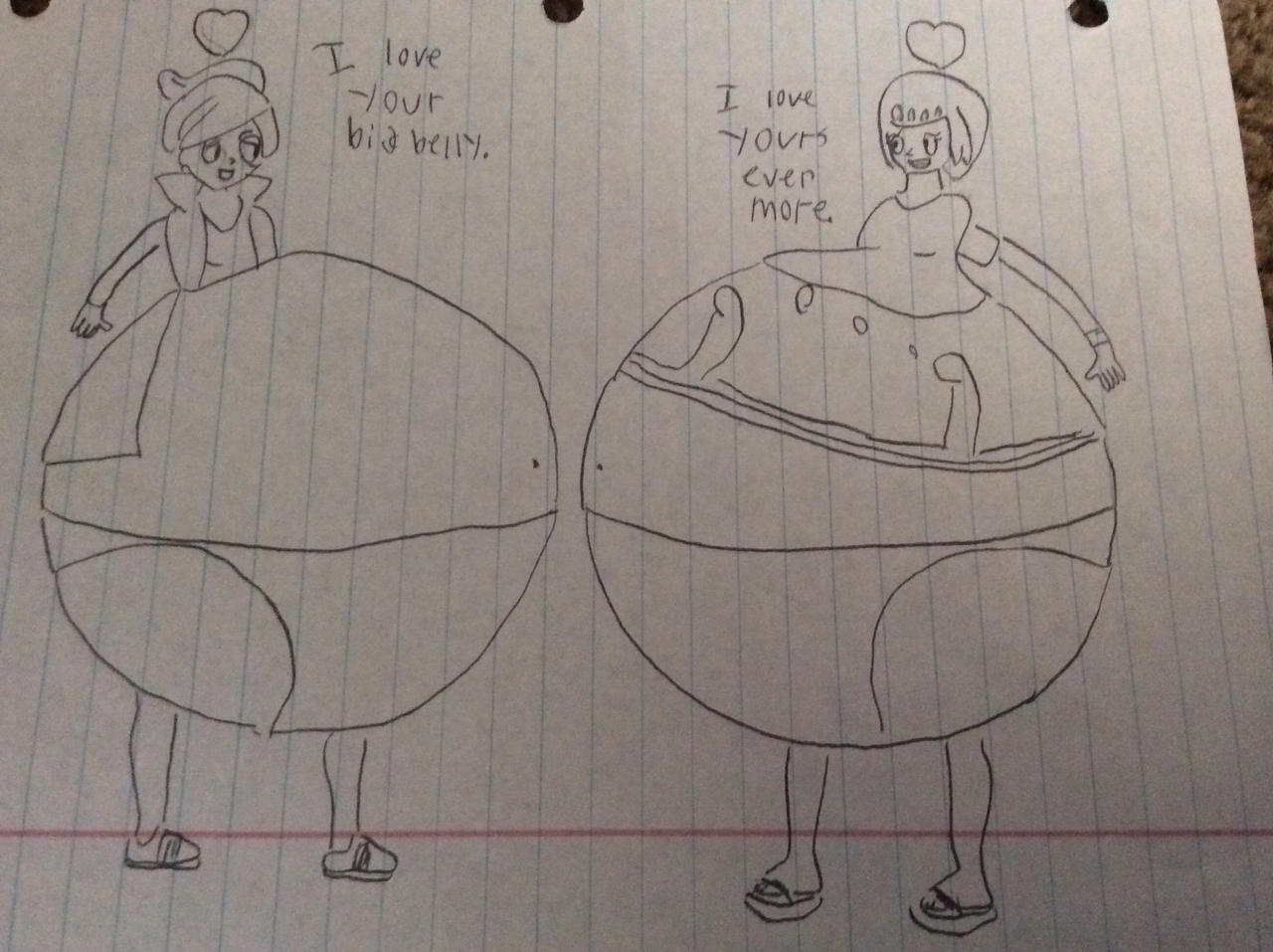 Big Belly Pokemon Yuri Love By Neothebat100 On Deviantart