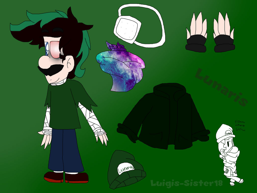 Lunaris Ref Sheet By Luigis Sister18 Aufa On Deviantart