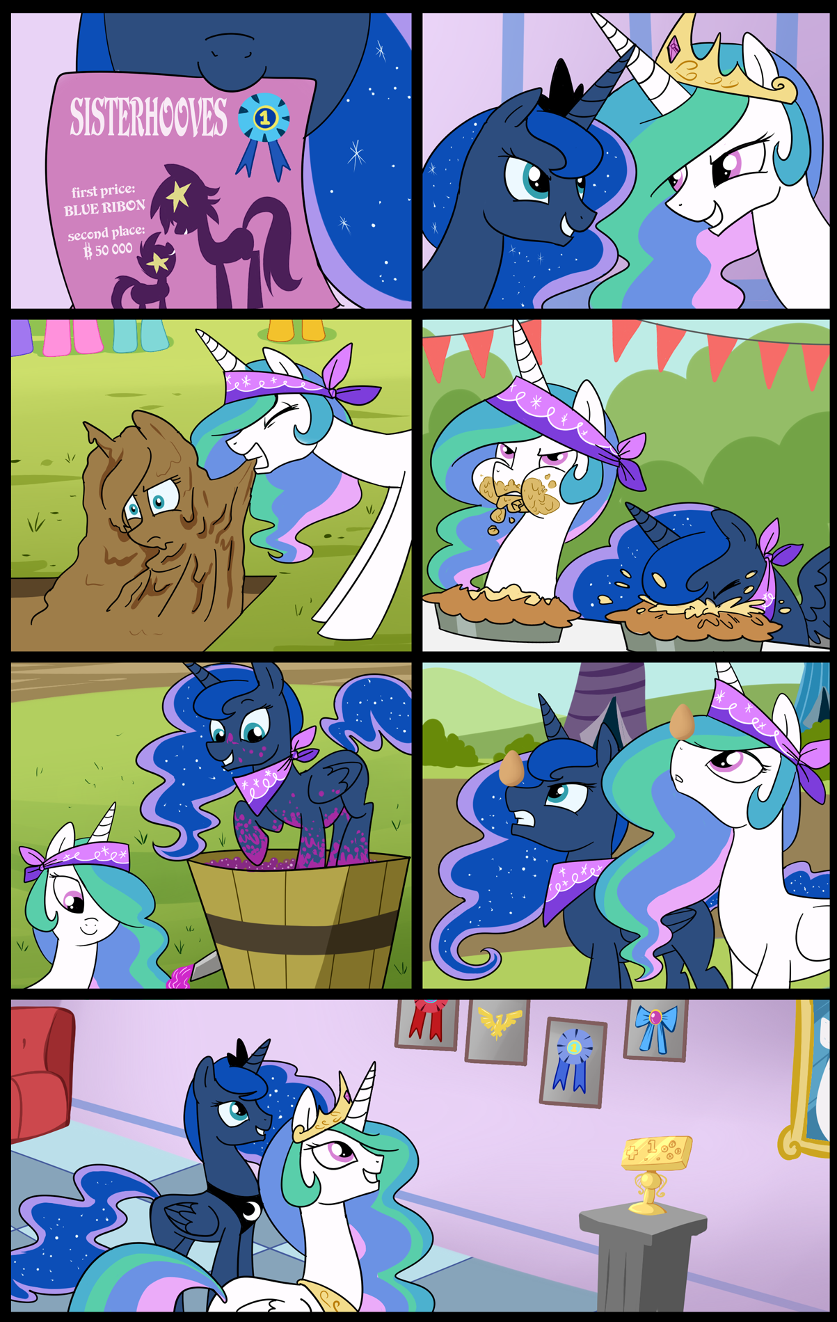 Sisterhoof Socialcelestia And Luna Commissioned By Tan575 On Deviantart