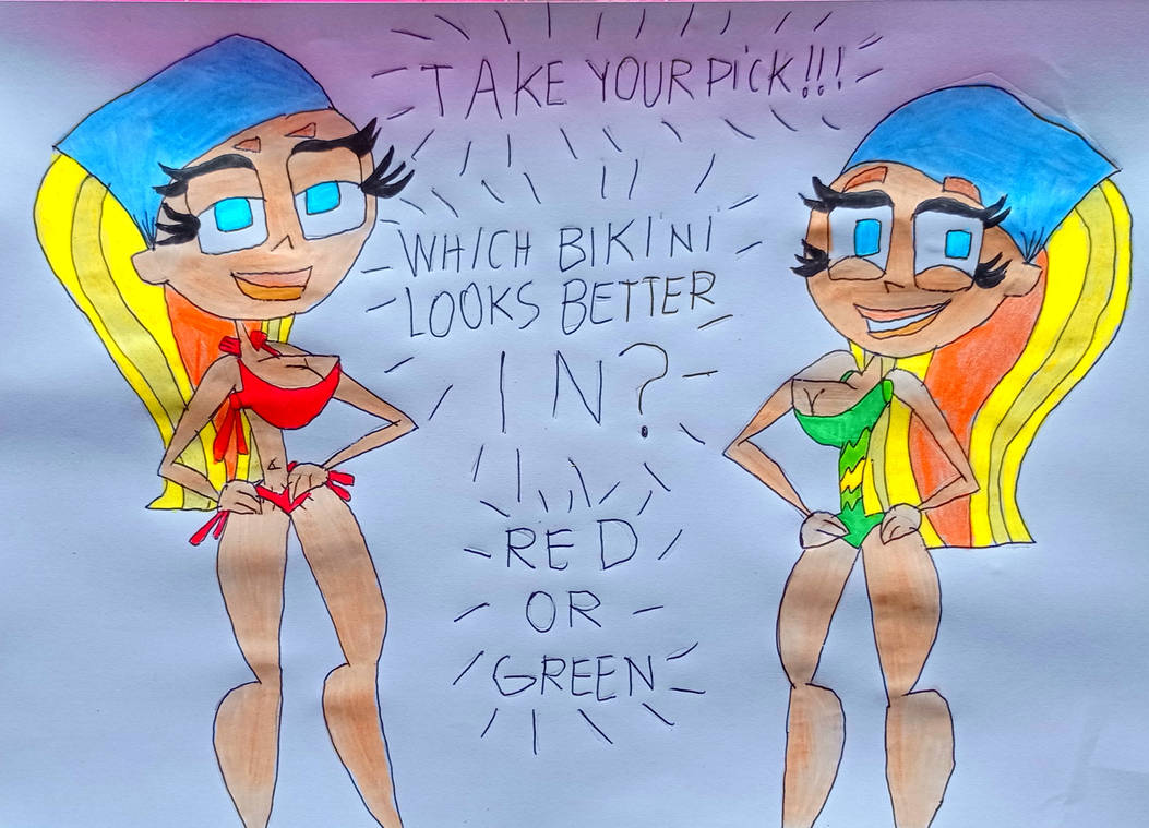 Total Drama Which Bikini Makes Linsday Look Sexy By Bludinimax On
