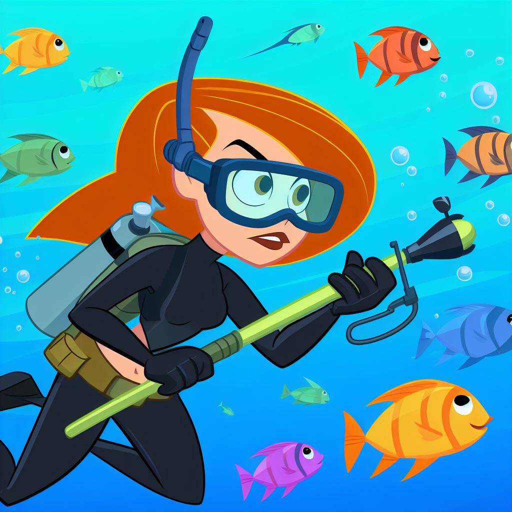 Kim Possible Scuba Diving 4 By Bludinimax On Deviantart
