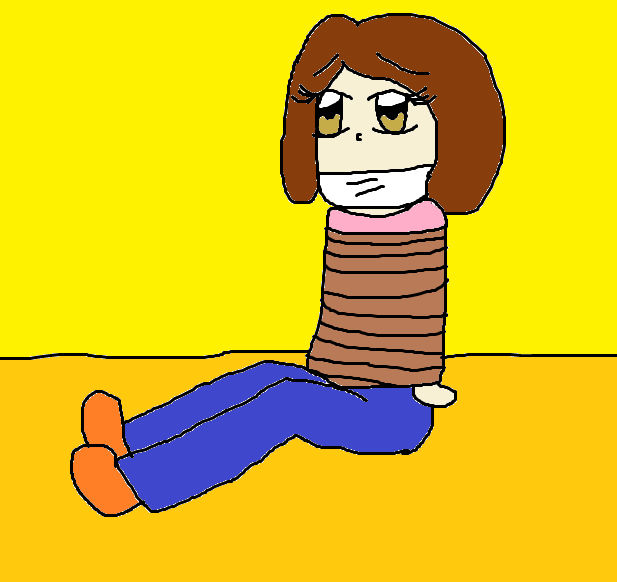 Me Bound And Gagged By Princessrosalina100 On Deviantart