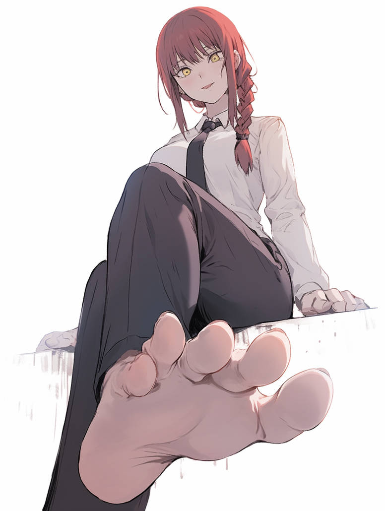 Makimas Sexy Foot By Caryjn On Deviantart