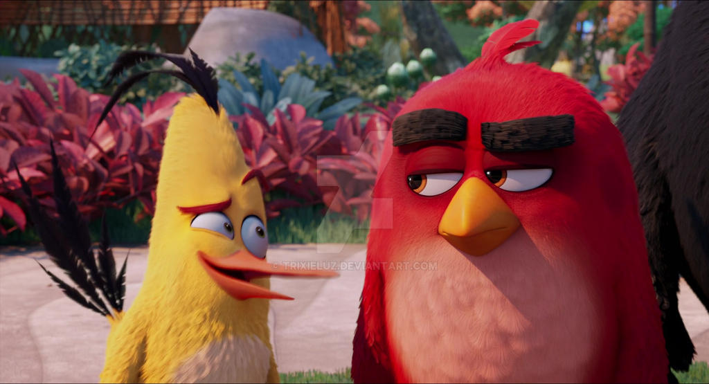 Red And Chuck The Angry Birds Movie By Trixieluz On Deviantart