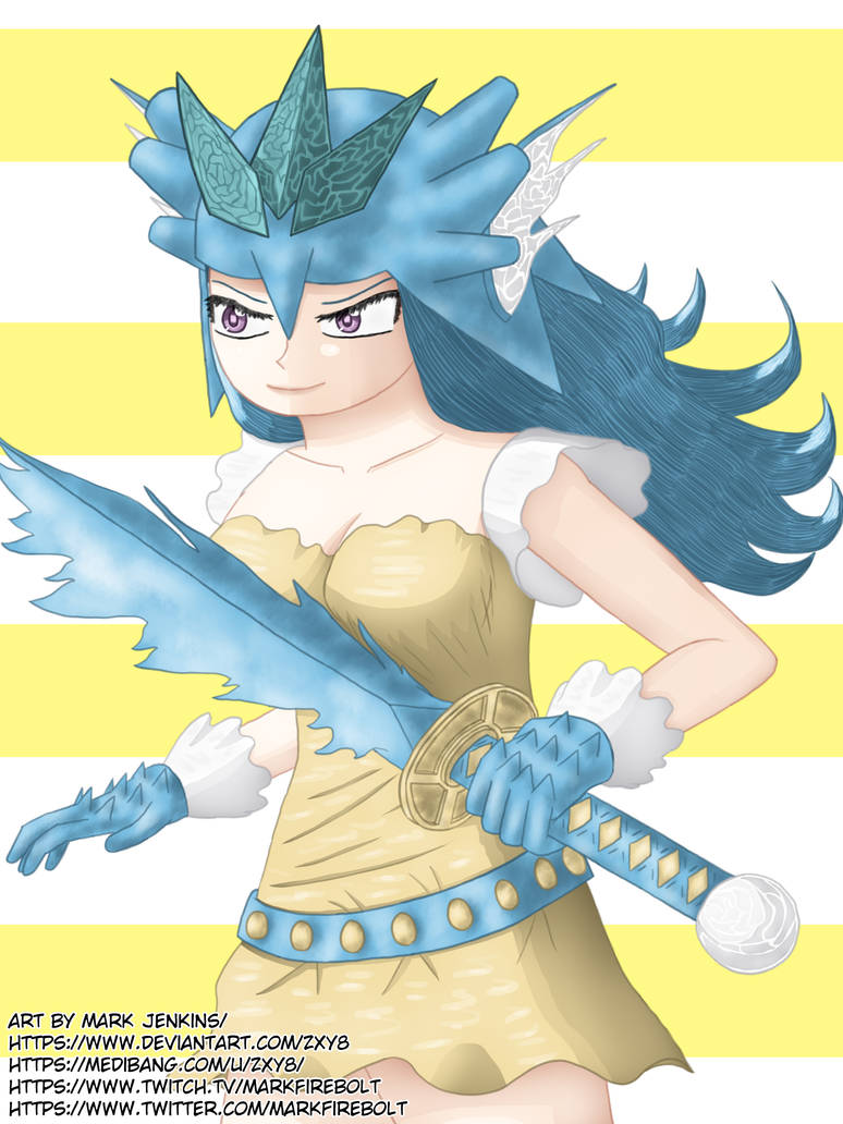 Gyarados Gijinka Pokemon By Zxy8 By Zxy8 On Deviantart