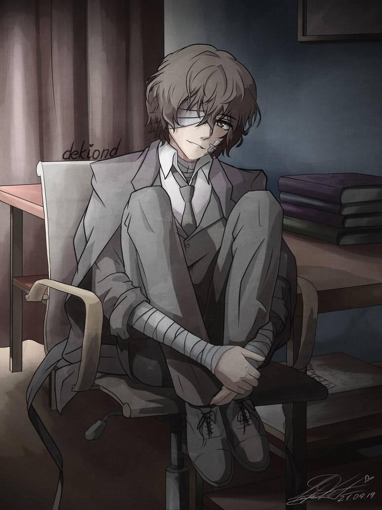 Bsd Dazai By Dekiond On Deviantart