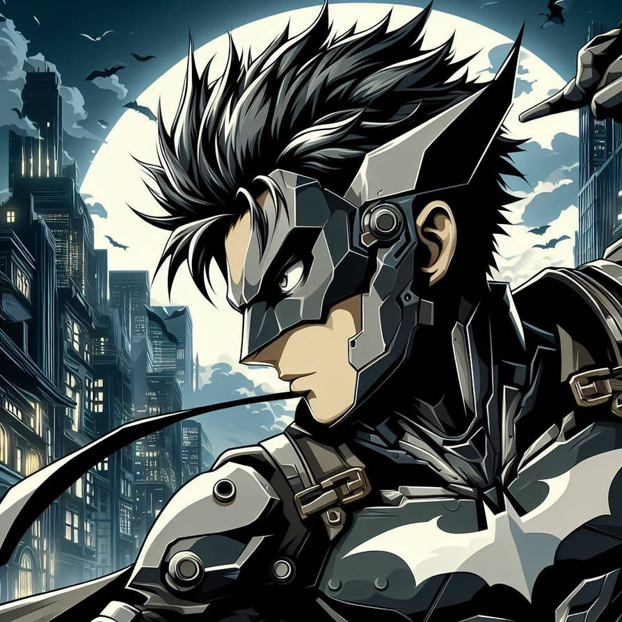 Batman Anime Style By Darkstig On Deviantart