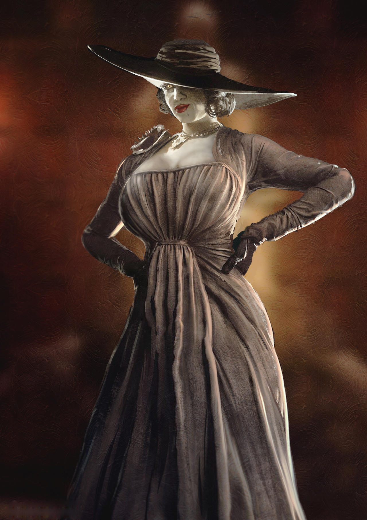 Alcina Dimitrescu The New Female Antagonist By Johntazukura On Deviantart