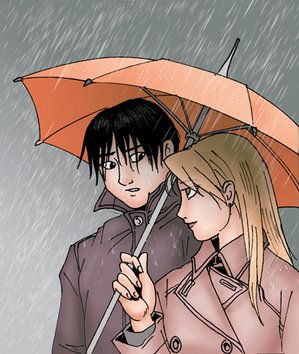 FMA-Rainy Date by nanashi by fullmetal-alchemists on DeviantArt