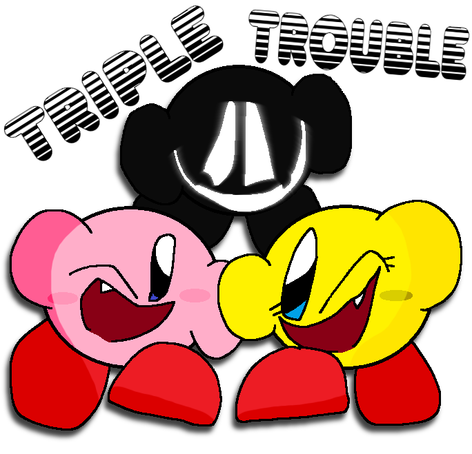 Triple Trouble Kirbs By Cambam07yt On Deviantart