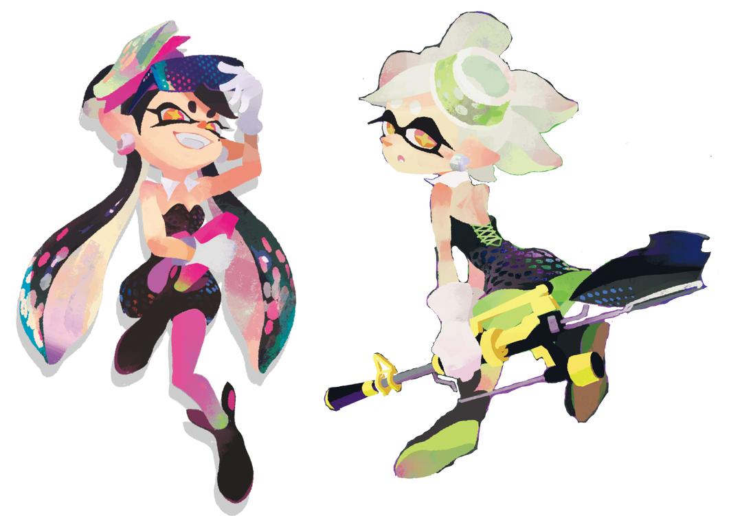 Callie And Marie In Splatoon 2 By Alyssatheyoshigirl On Deviantart