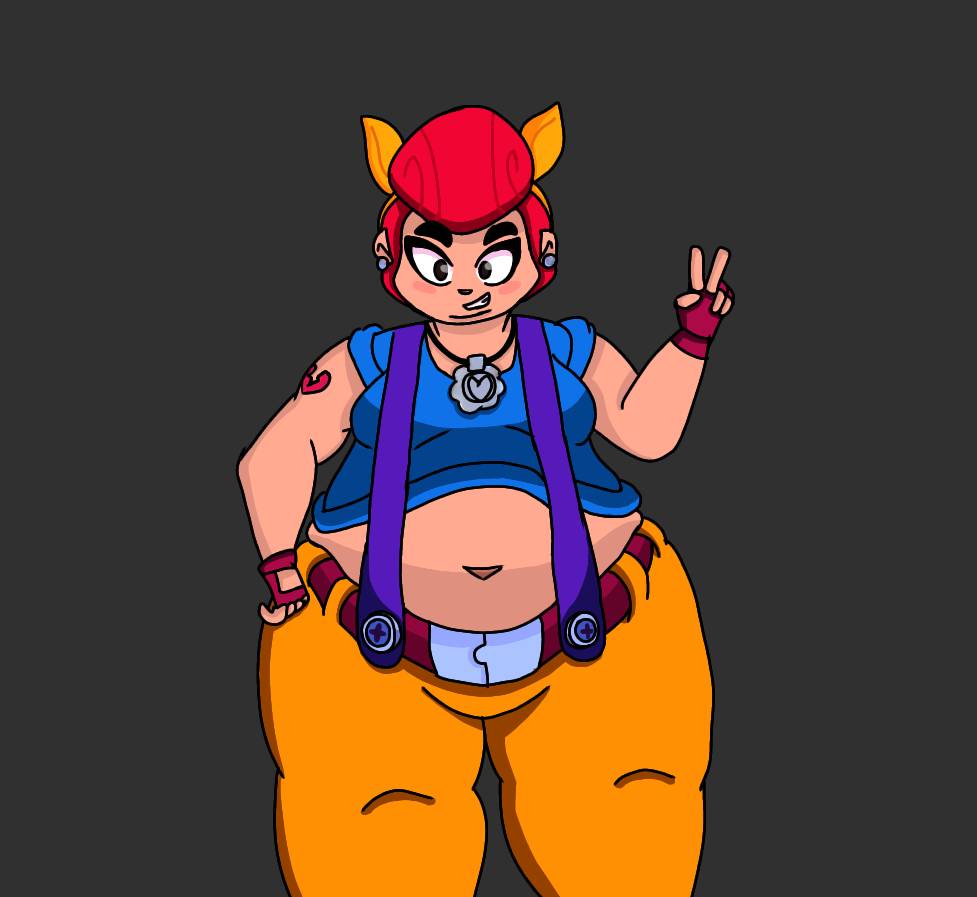 Obese Pam Brawl Stars By Xevdevart On Deviantart