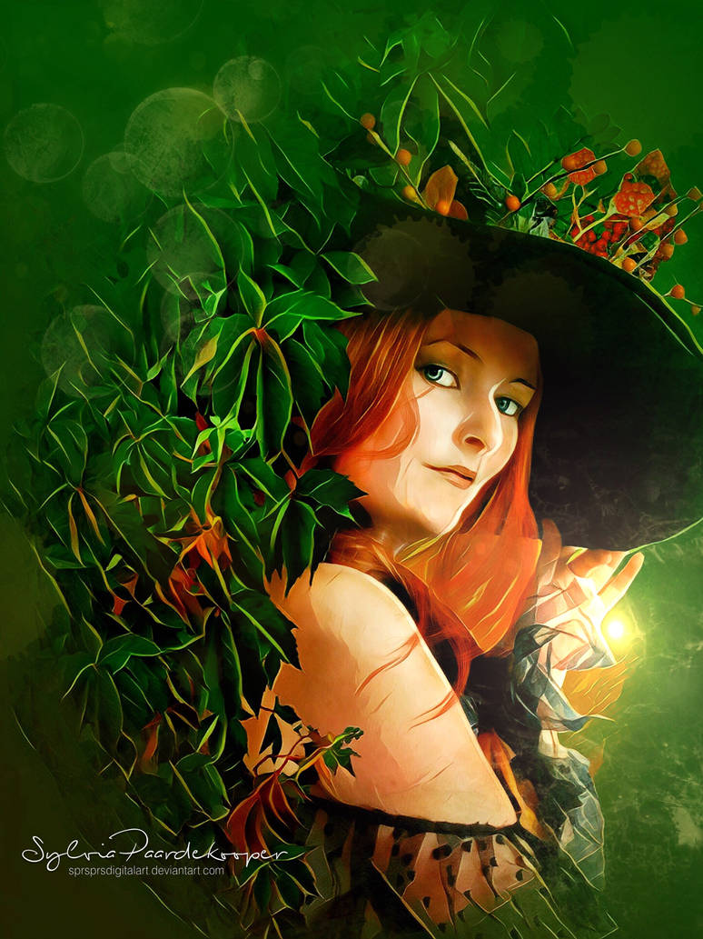 Pretty Witch By Sylviasart On Deviantart