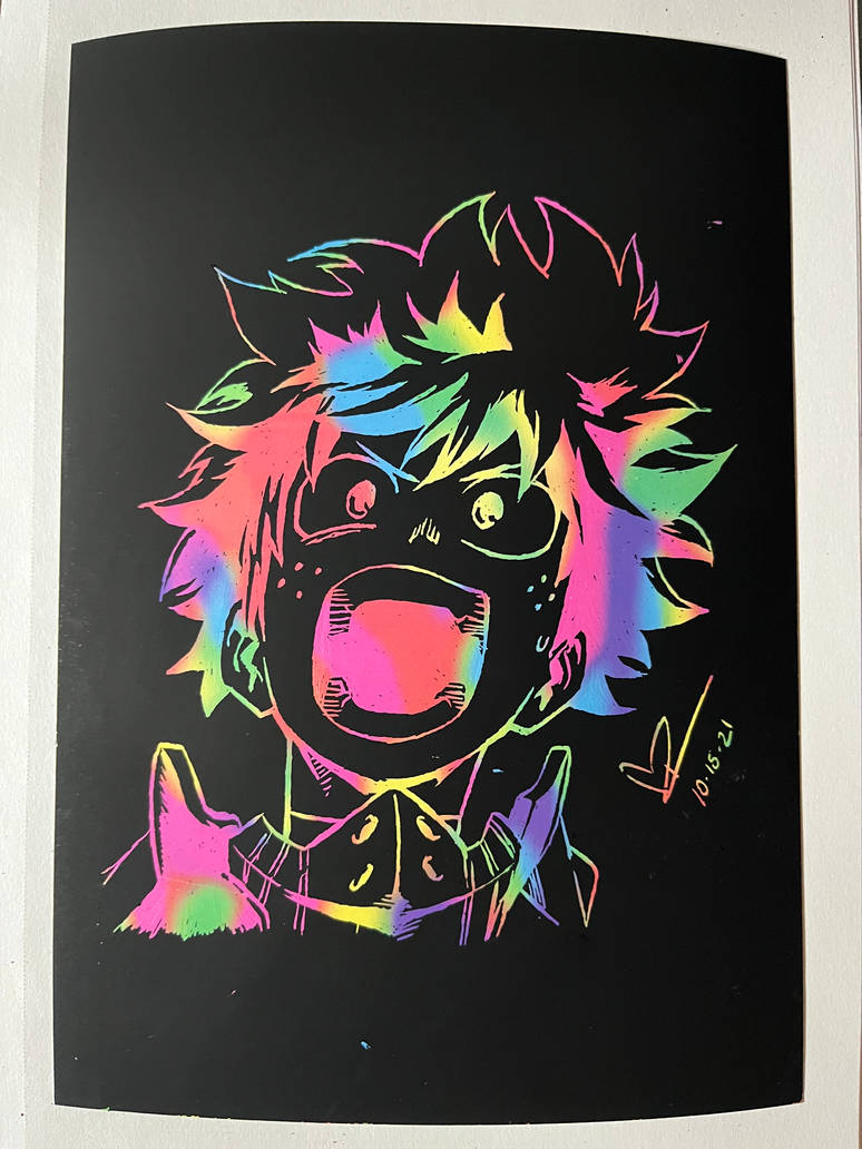 Izuku Midoriya Aka Deku From My Hero Academia By Clarkrankins On Deviantart