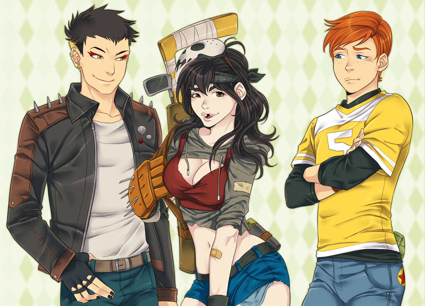 Karai Casey And April By Linart On Deviantart